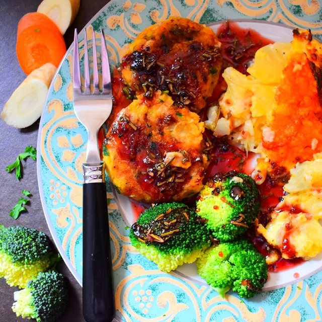 Butter Bean Patties with Dauphinoise Potatoes | Recipe | SoCook