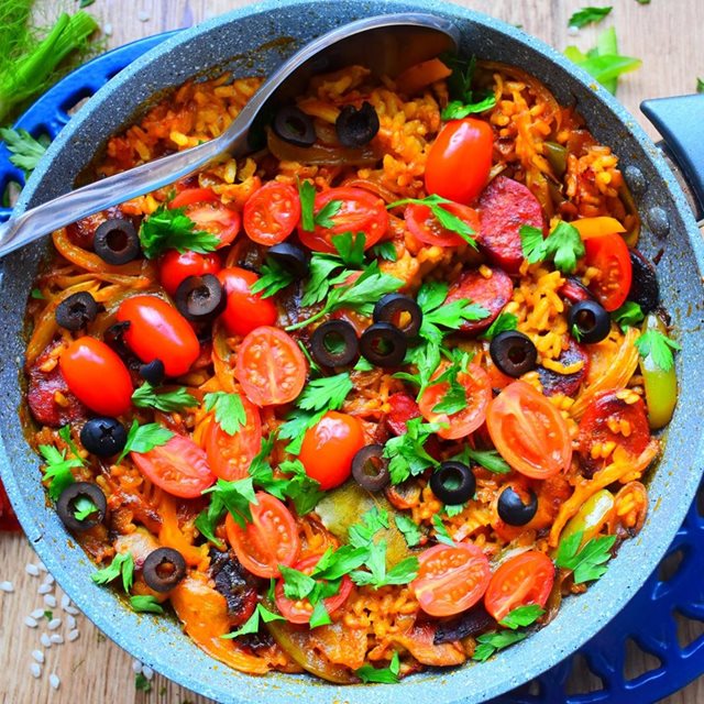 Chicken and Chorizo Paella | Spanish | Recipe | SoCook
