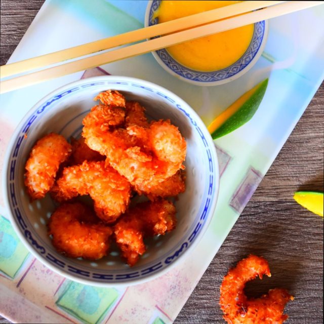 Caribbean Prawns with a Tangy Mango Sauce | Starter | SoCook