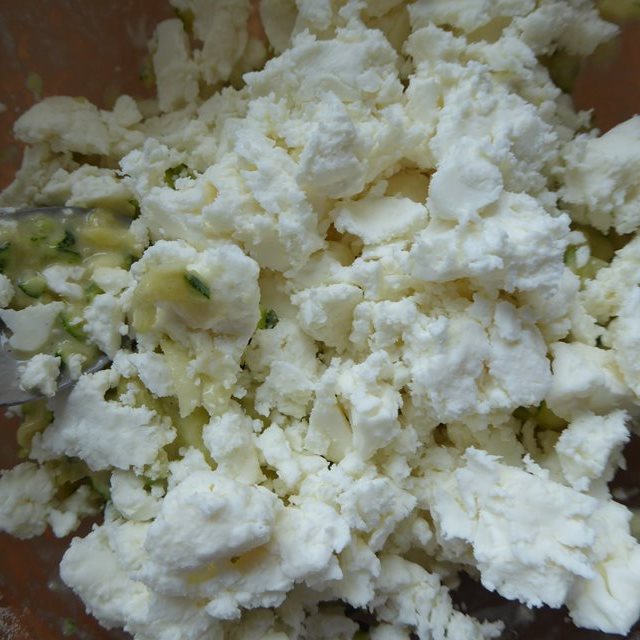 Feta and Courgette Fritters with Pistachio Rice | Recipe | SoCook