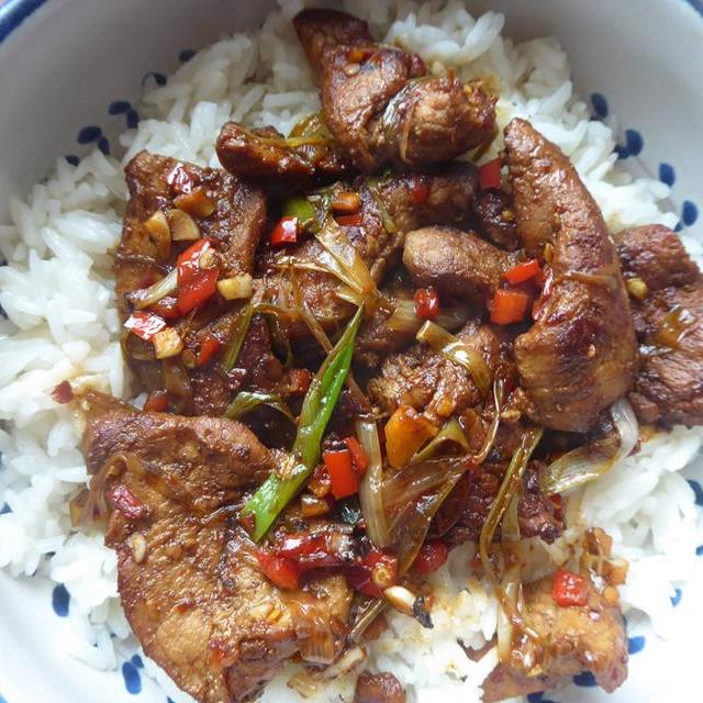 Spicy Pork Stir fry with Rice | Chinese | Recipe | SoCook