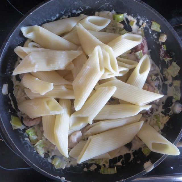 Gammon Pasta with Leeks and Spring Onions | Recipe | SoCook